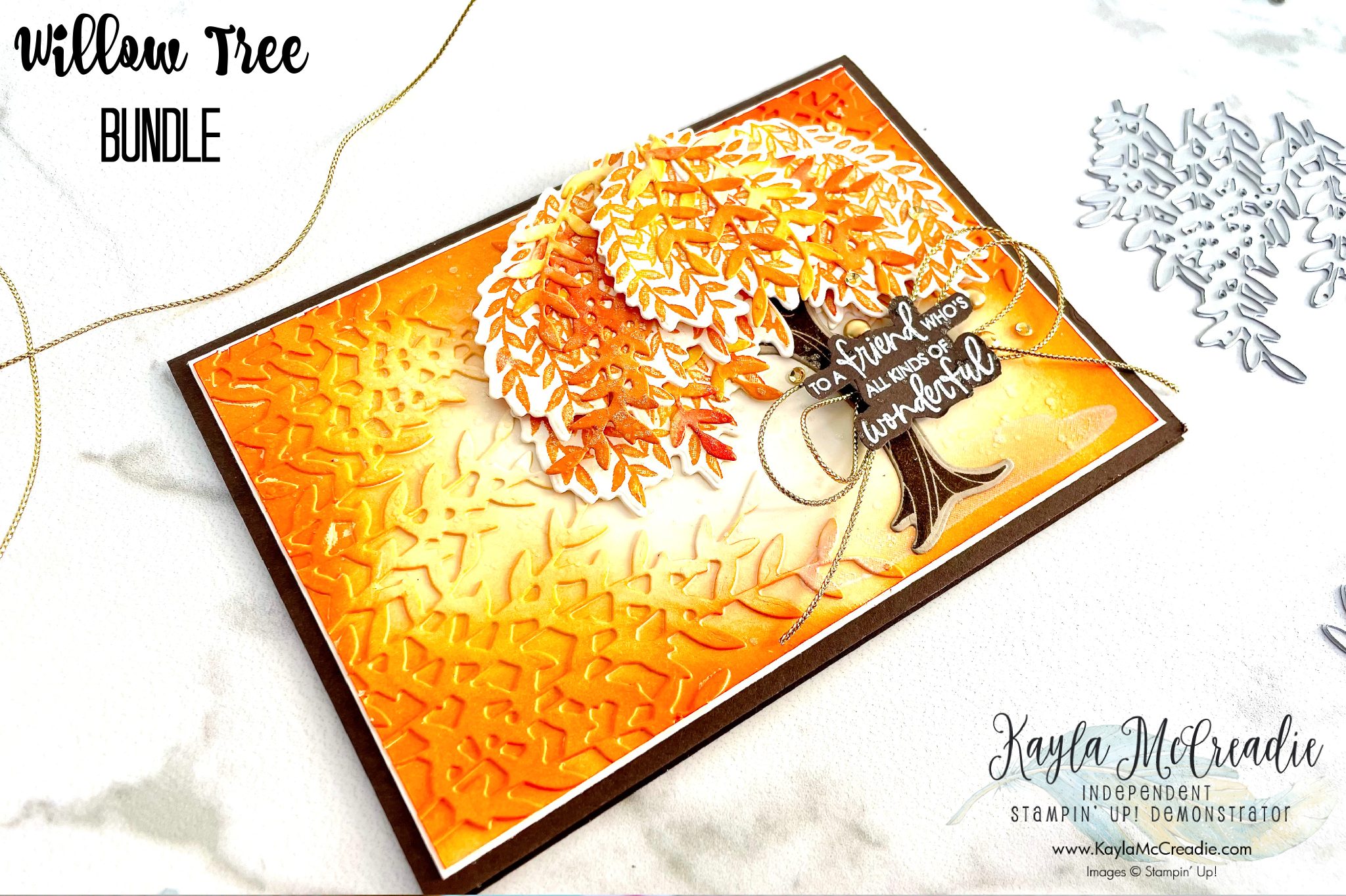 Stampin’ Up! - Willow Tree - #GDP359 - Kayla Renee, Stampin' Up ...