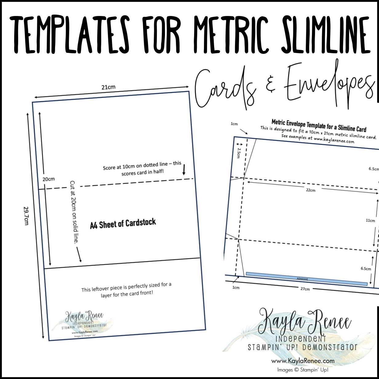 Slimline Card Templates | Stampin’ Up! Lighting The Way