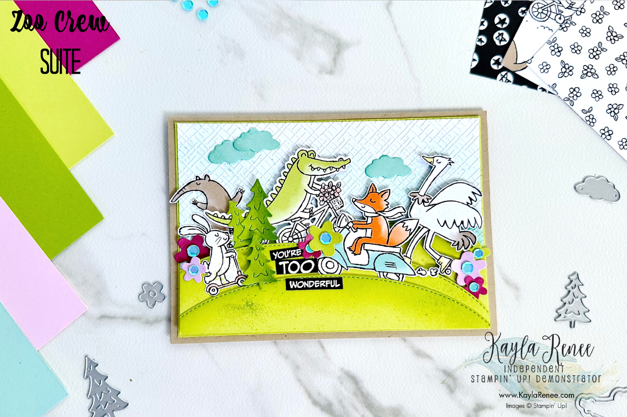 Die Coordination - How Stampin’ Up! Makes It So Easy | Zoo Crew