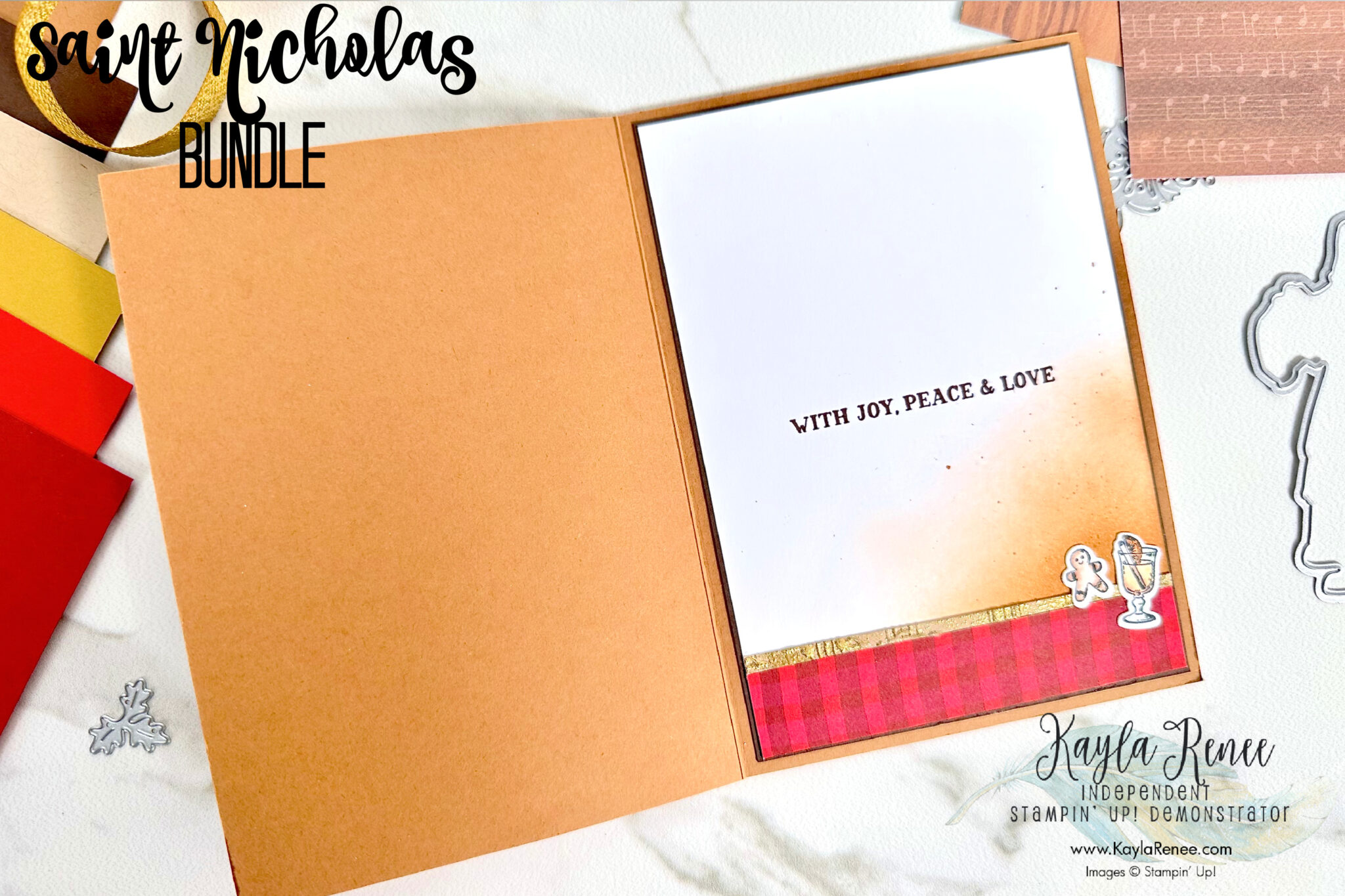 Double Embossing with Stampin’ Up! Saint Nicholas Bundle