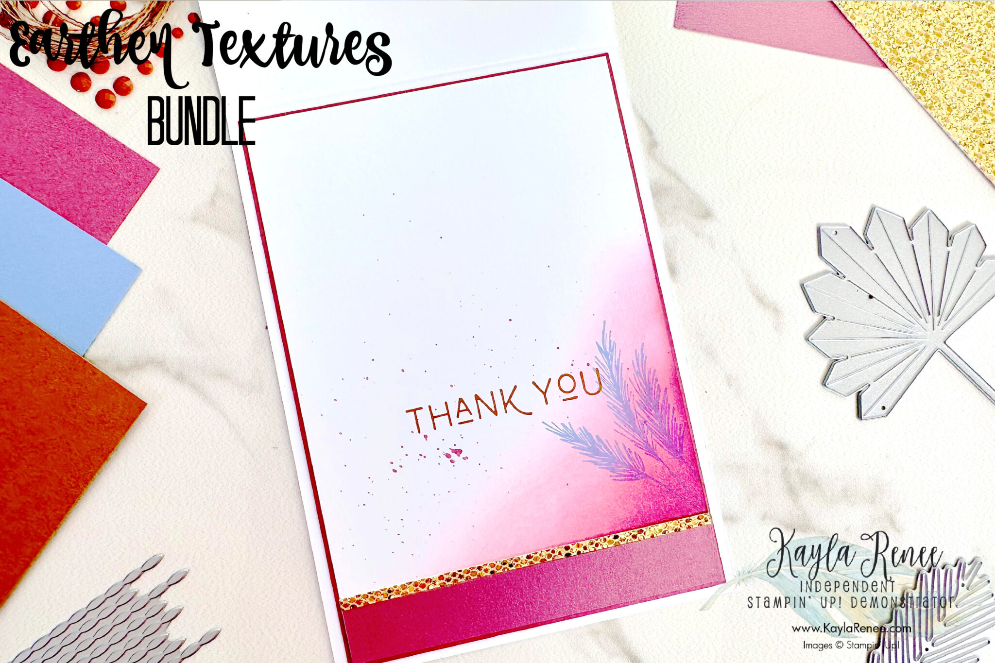 Earthen Textures Bundle to Create a Stunning & Bold Card