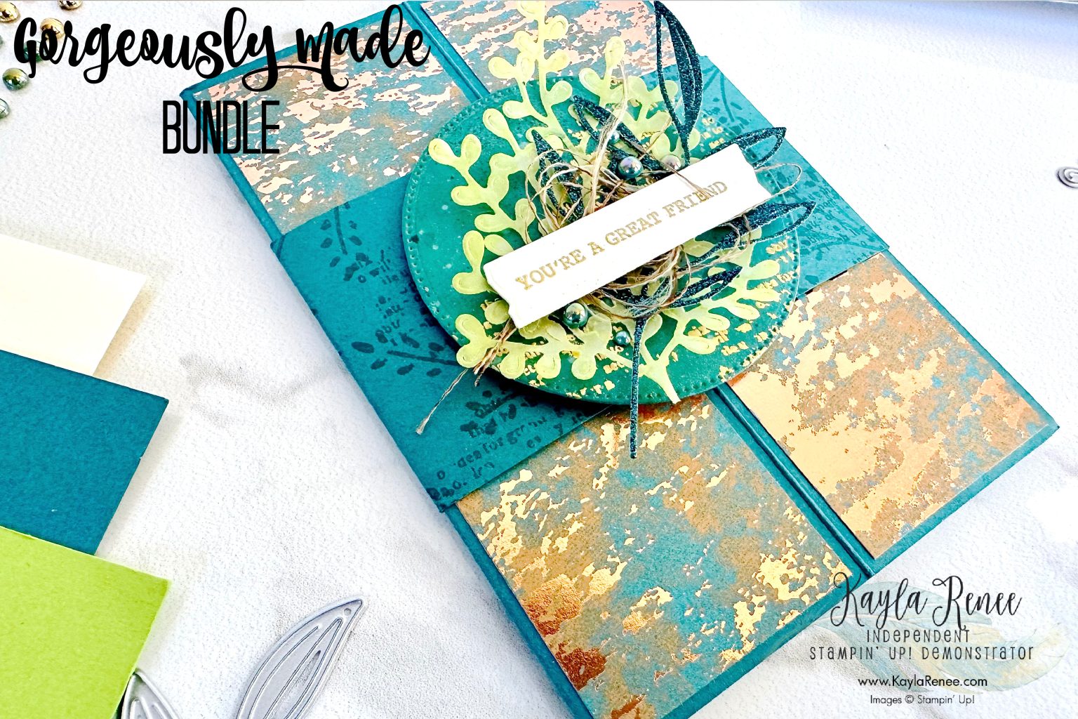 Pop Up Panel Card Using the Gorgeously Made Bundle