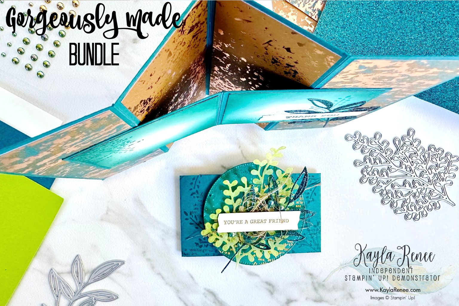Pop Up Panel Card Using the Gorgeously Made Bundle