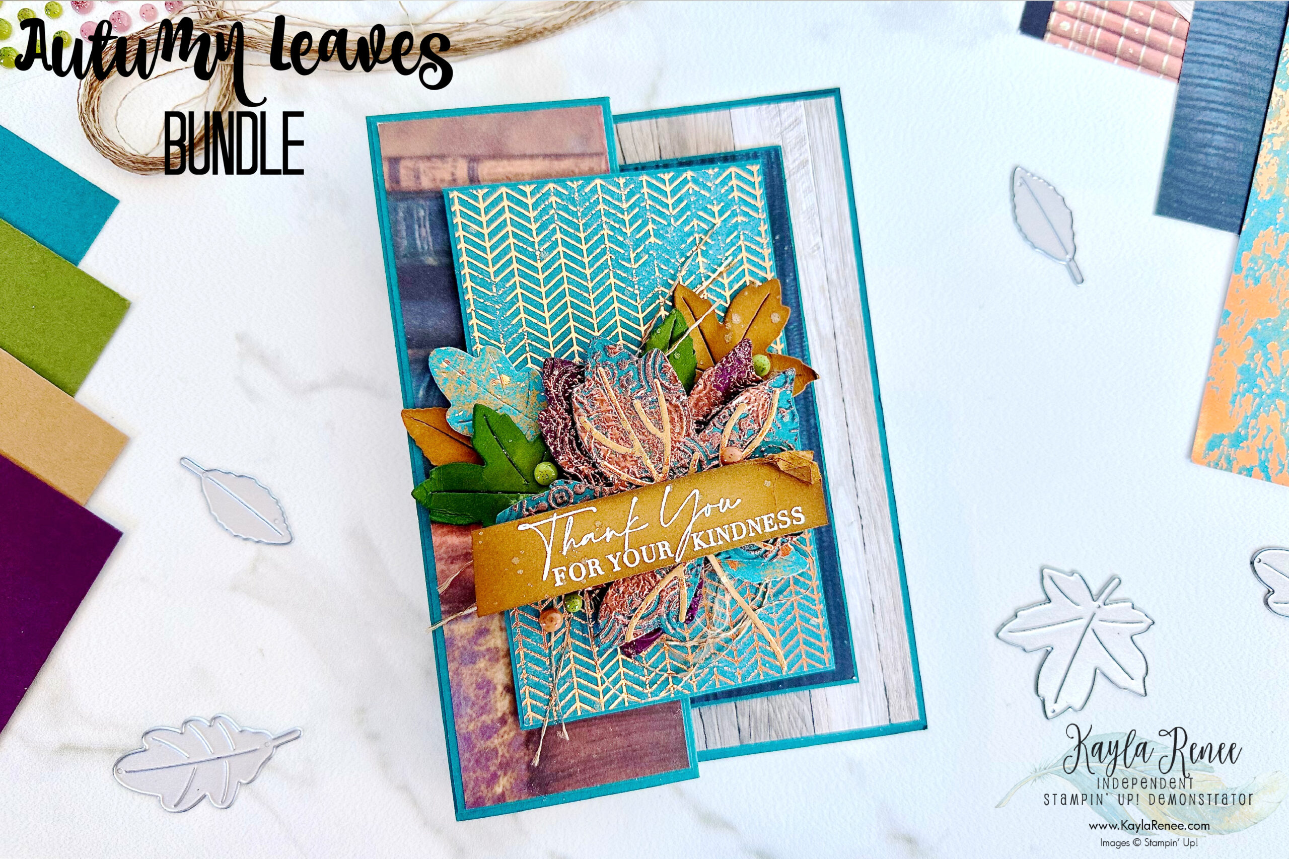 Interactive Card using Stampin’ Up! All About Autumn Suite