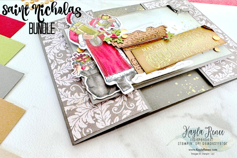 Double Flap Card Using Stampin’ Up! Saint Nicholas Bundle