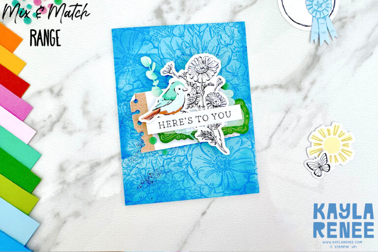 Mix and Match Stampin’ Up! Products for Five Quick & Easy Cards
