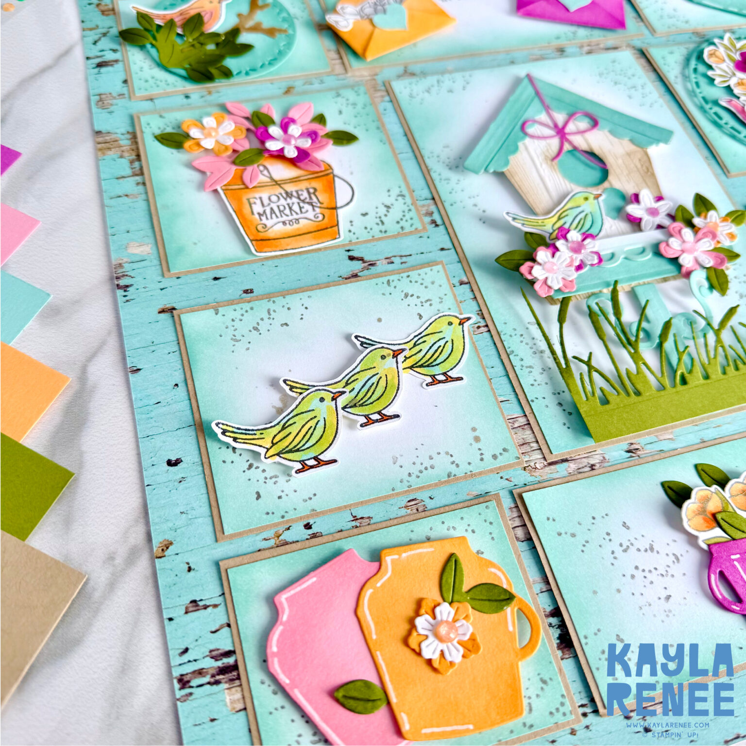 Product Sampler Using The Stampin’ Up! Country Woods Suite